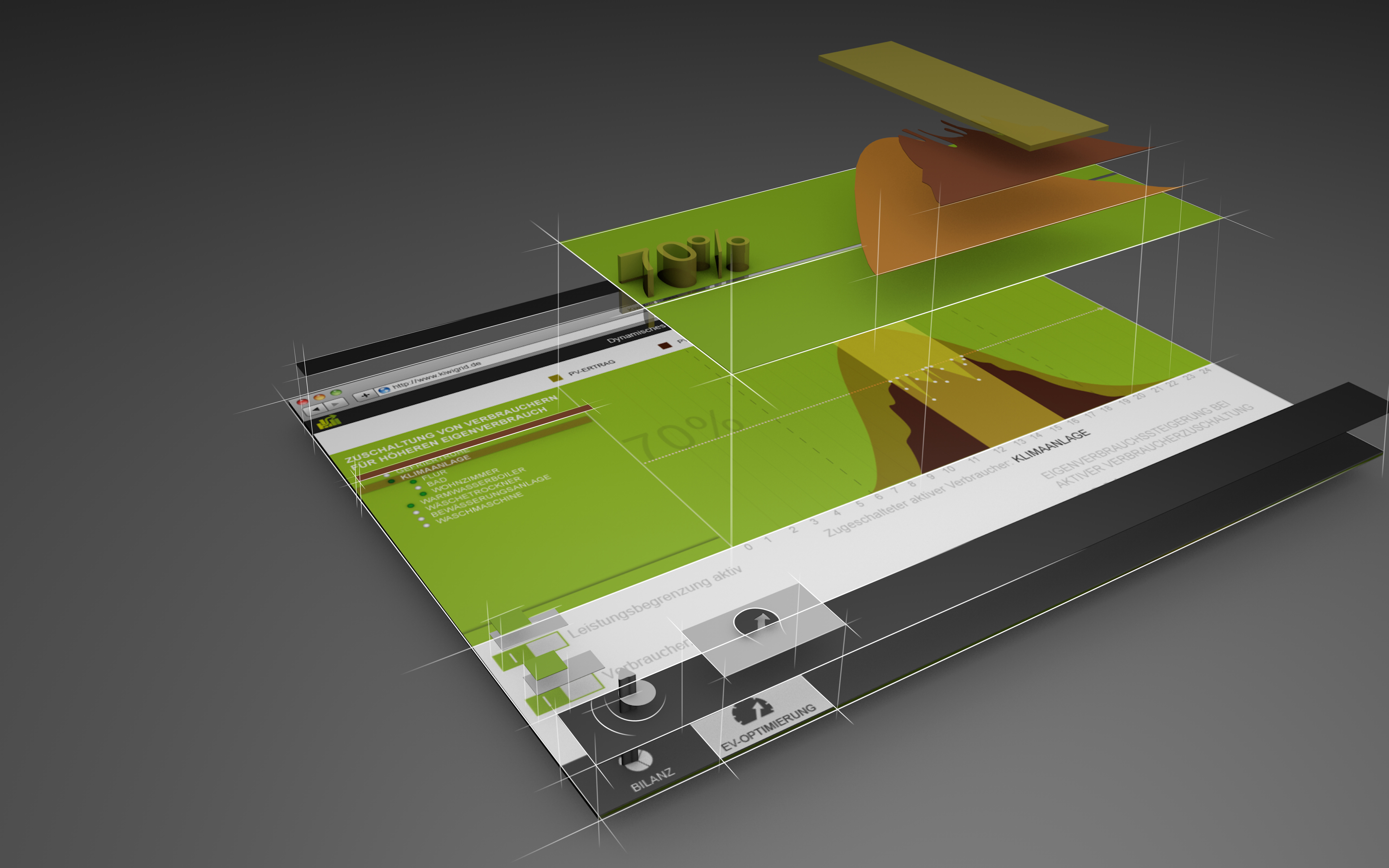 3D Interface - [ VAUZWOELF ]